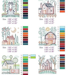Country Farmhouse Machine Embroidery Designs Instant Download - Etsy