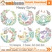 Happy Spring Machine Embroidery Designs Instant Download 5x5 - Etsy