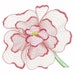 Rippled Flowers Machine Embroidery Designs Pack Instant Download 4x4 ...