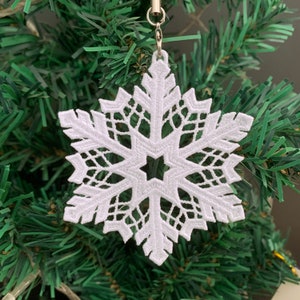 FSL Snowflakes Free Standing Lace Machine Embroidery Designs Instant ...