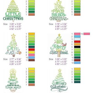 Oh Christmas Tree Machine Embroidery Designs Instant Download 4x4 5x5 ...