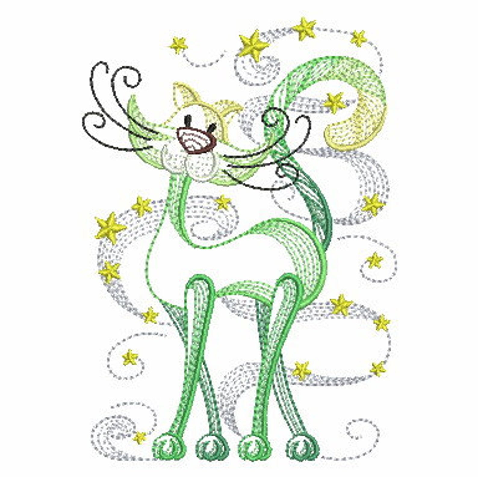 Elegant Cats Machine Embroidery Designs Pack Instant Download 4x4 5x5 ...