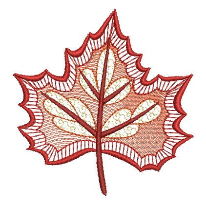 Autumn Leaves Machine Embroidery Designs Instant Download 4x4 - Etsy ...