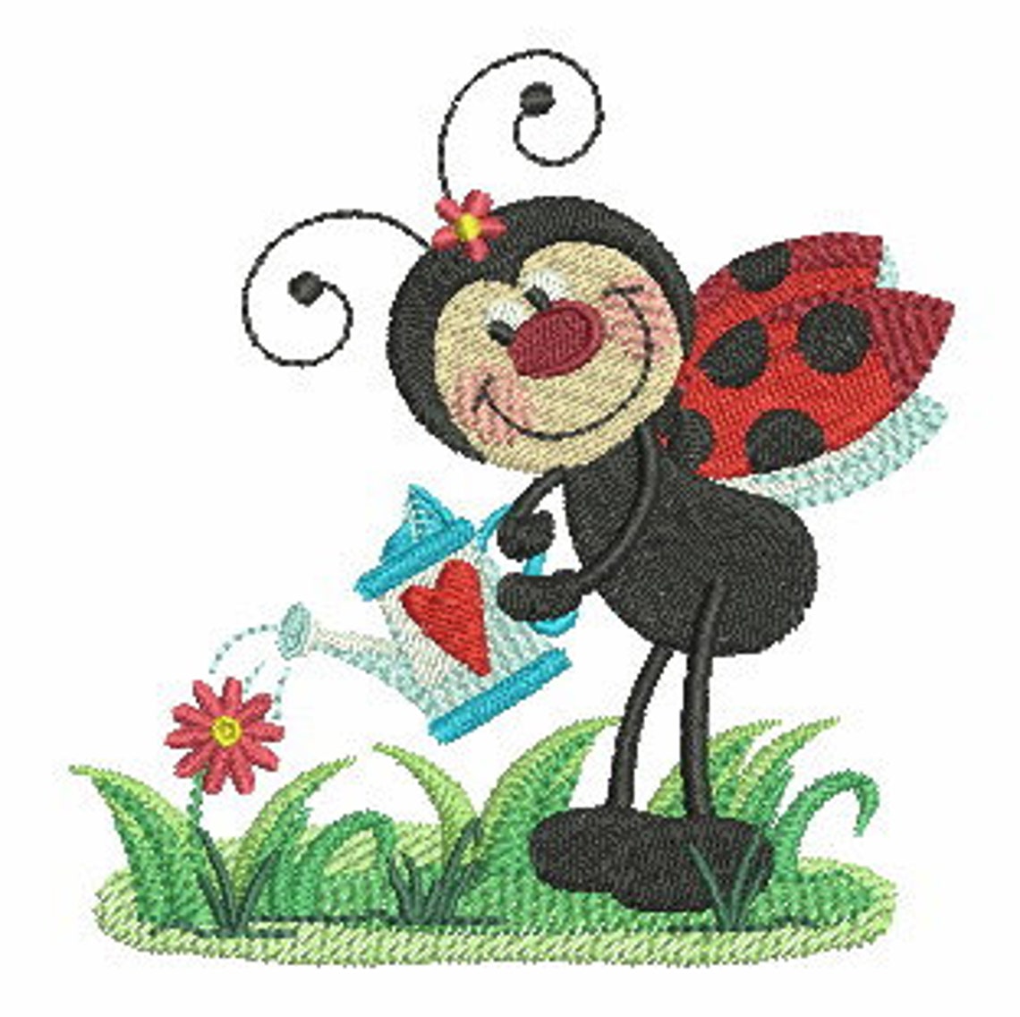 Lively Ladybugs Machine Embroidery Designs Pack Instant - Etsy