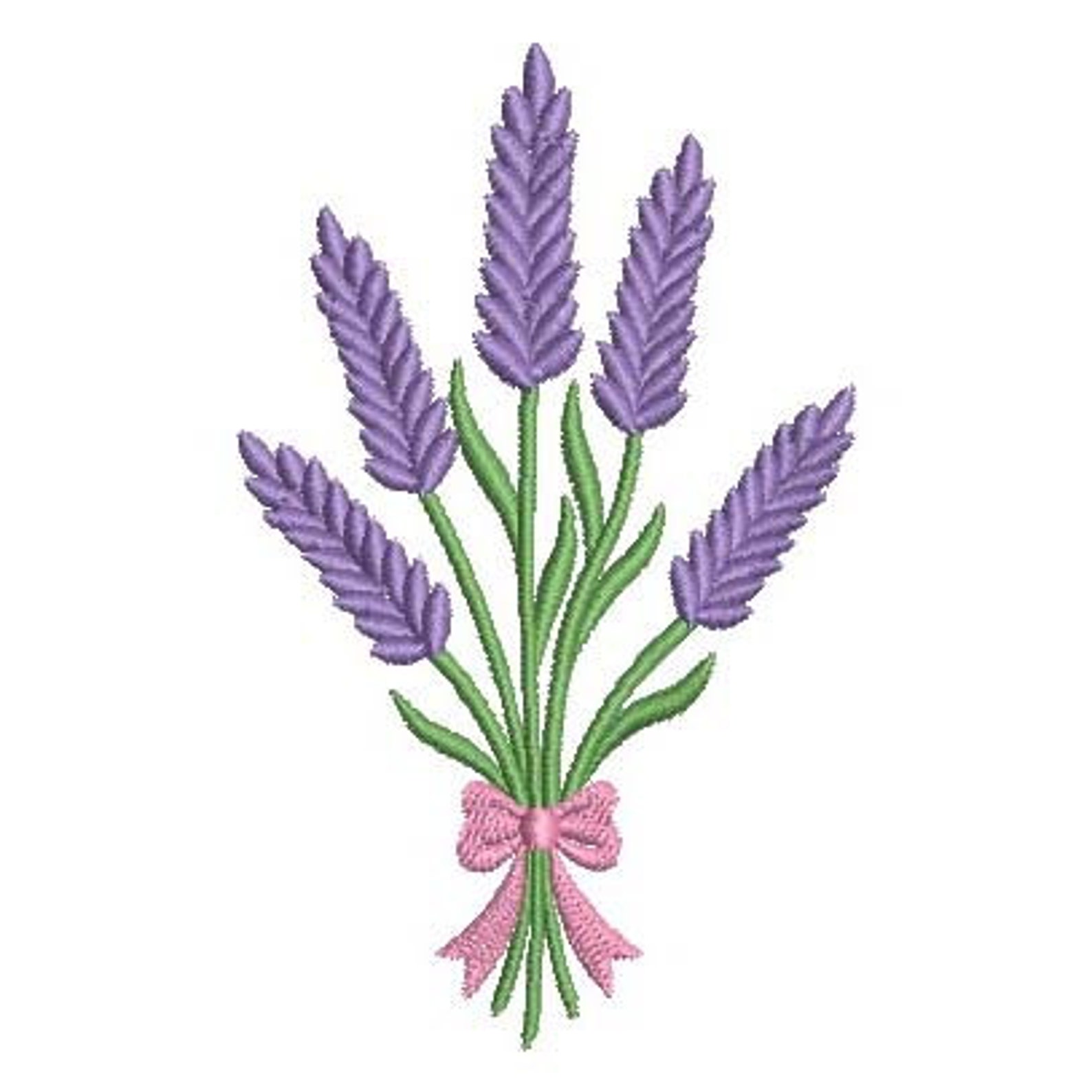 Lavender Flowers Machine Embroidery Designs Instant Download 4x4 Hoop ...