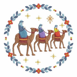 Nativity Machine Embroidery Designs Pack Instant Download 4x4 5x5 Hoop ...