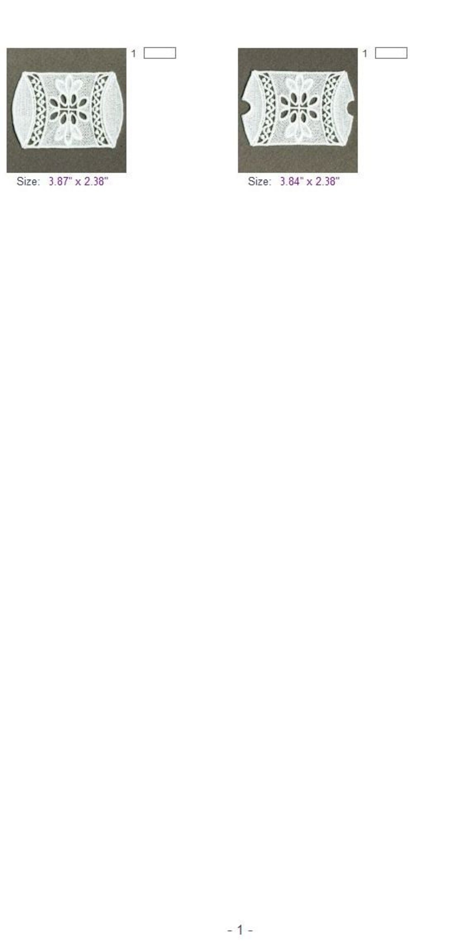 3D FSL Candy Box Free Standing Lace Machine Embroidery Designs - Etsy