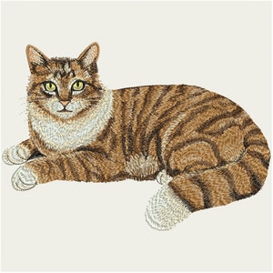Realistic Cats Machine Embroidery Designs Instant Download Some 5x7 ...