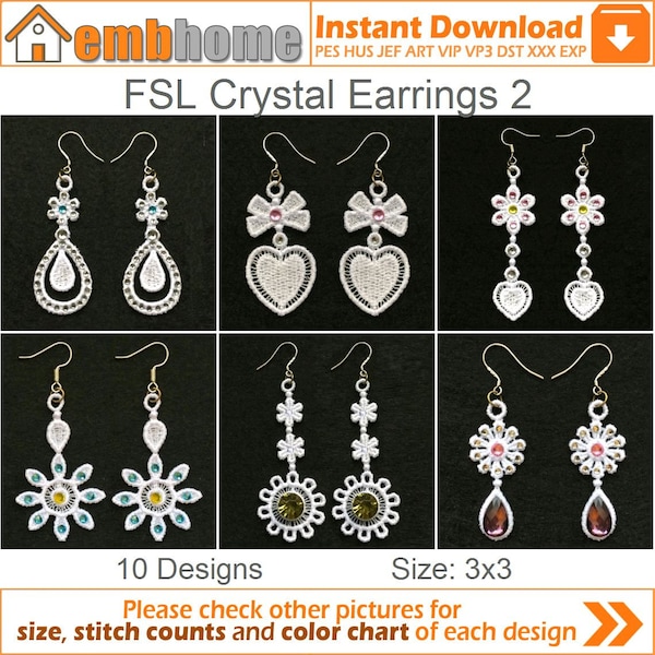 Free Machine Embroidery Designs - Etsy