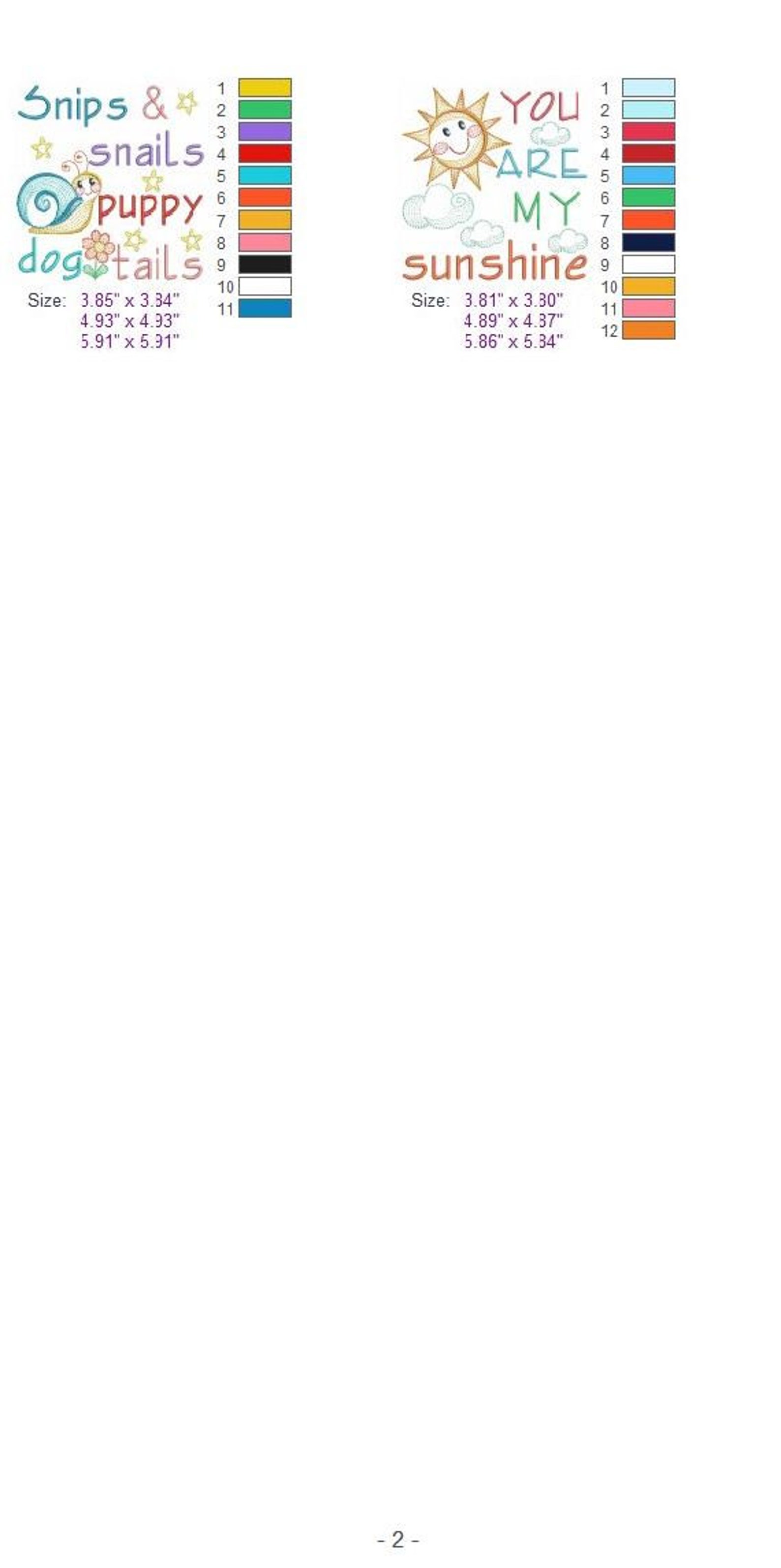 Nursery Rhymes Machine Embroidery Designs Instant Download 4x4 - Etsy