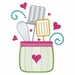 Kitchen Utensils Cooking Tools Machine Embroidery Designs Instant ...