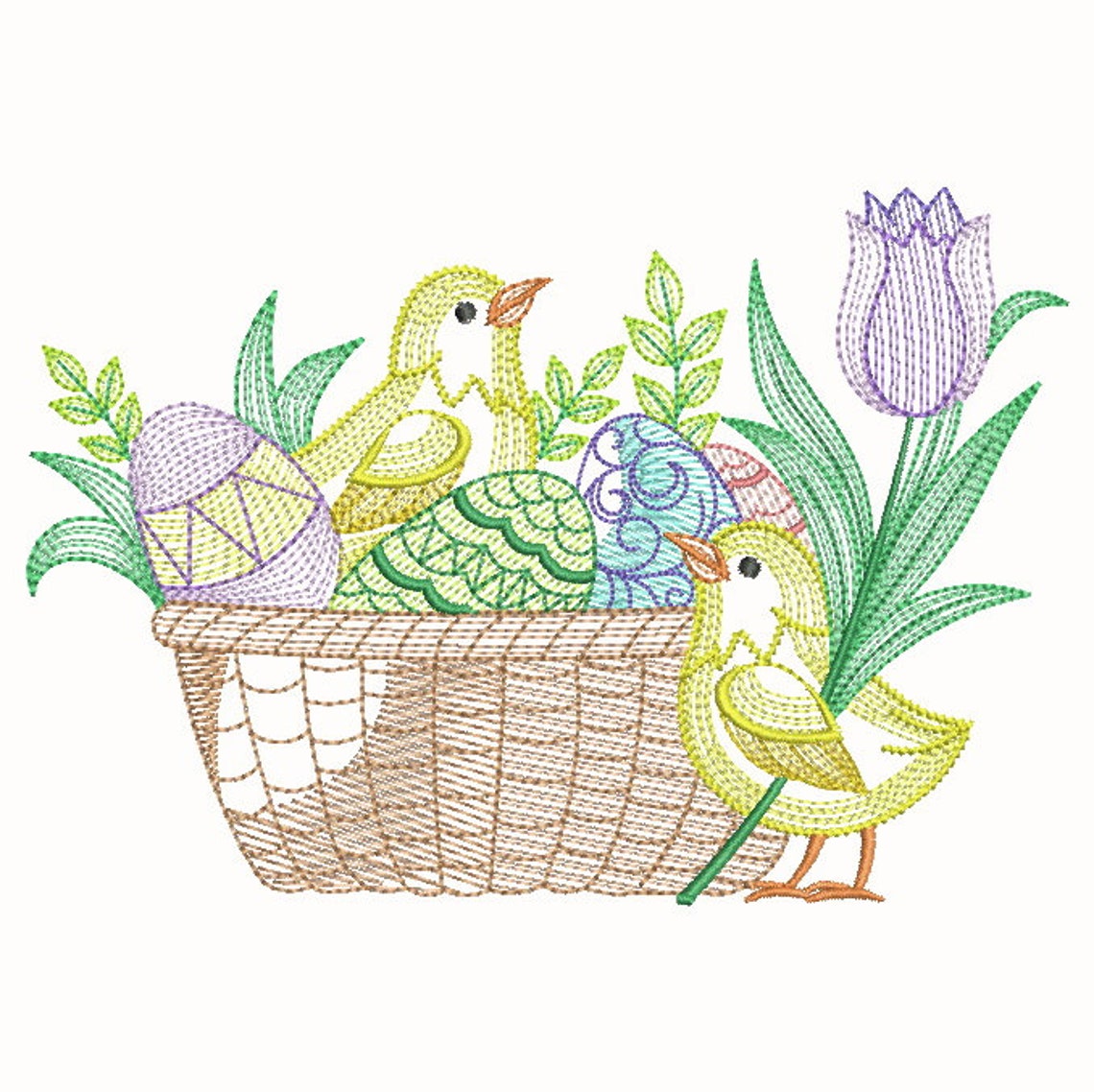Happy Easter Machine Embroidery Designs Pack Instant Download 5x5 6x6 ...