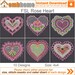 FSL Rose Heart Free Standing Lace Machine Embroidery Designs Instant ...
