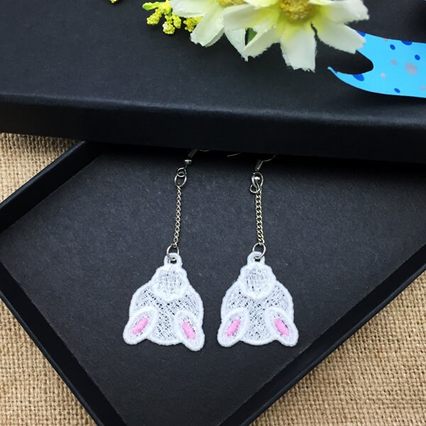 FSL Easter Earrings Free Standing Lace Machine Embroidery Designs ...