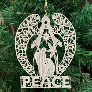 FSL Nativity Ornaments Free Standing Lace Machine Embroidery Designs ...