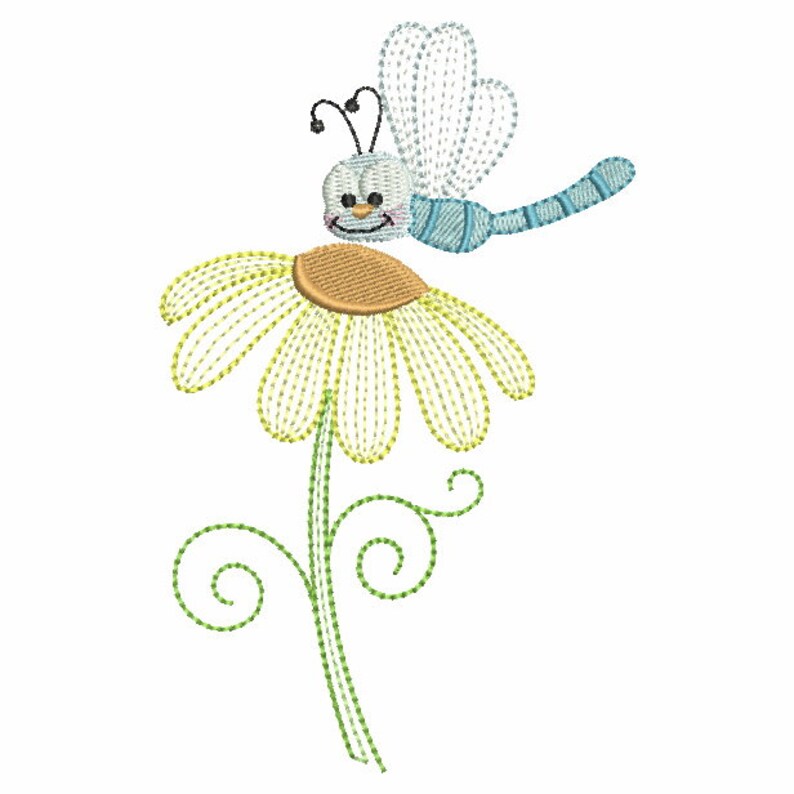 Spring Bugs Machine Embroidery Designs Instant Download 4x4 - Etsy