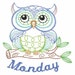 Days of the Week Owls Machine Embroidery Designs Pack Instant - Etsy