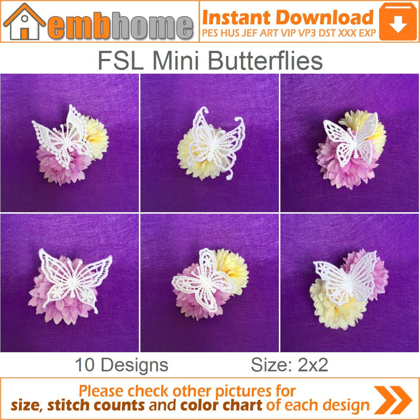 FSL Mini Butterflies Free Standing Lace Christmas Ornament - Etsy