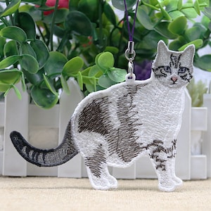 FSL Realistic Cat Free Standing Lace Machine Embroidery Designs Instant ...