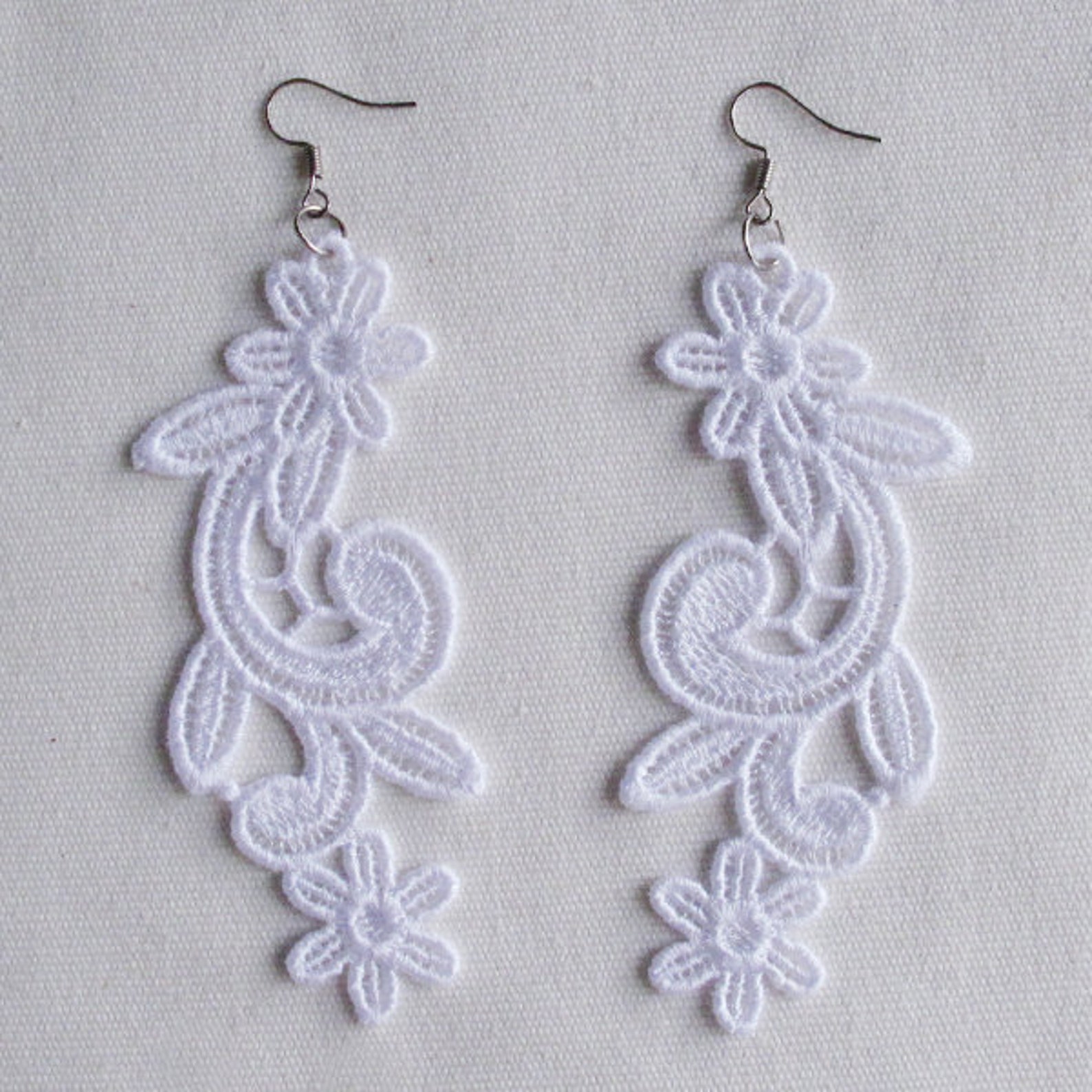 FSL Delicate Earrings - Free Standing Lace Machine Embroidery Designs ...