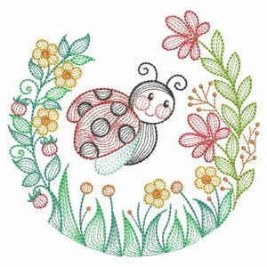 Happy Spring Machine Embroidery Designs Instant Download 5x5 | Etsy
