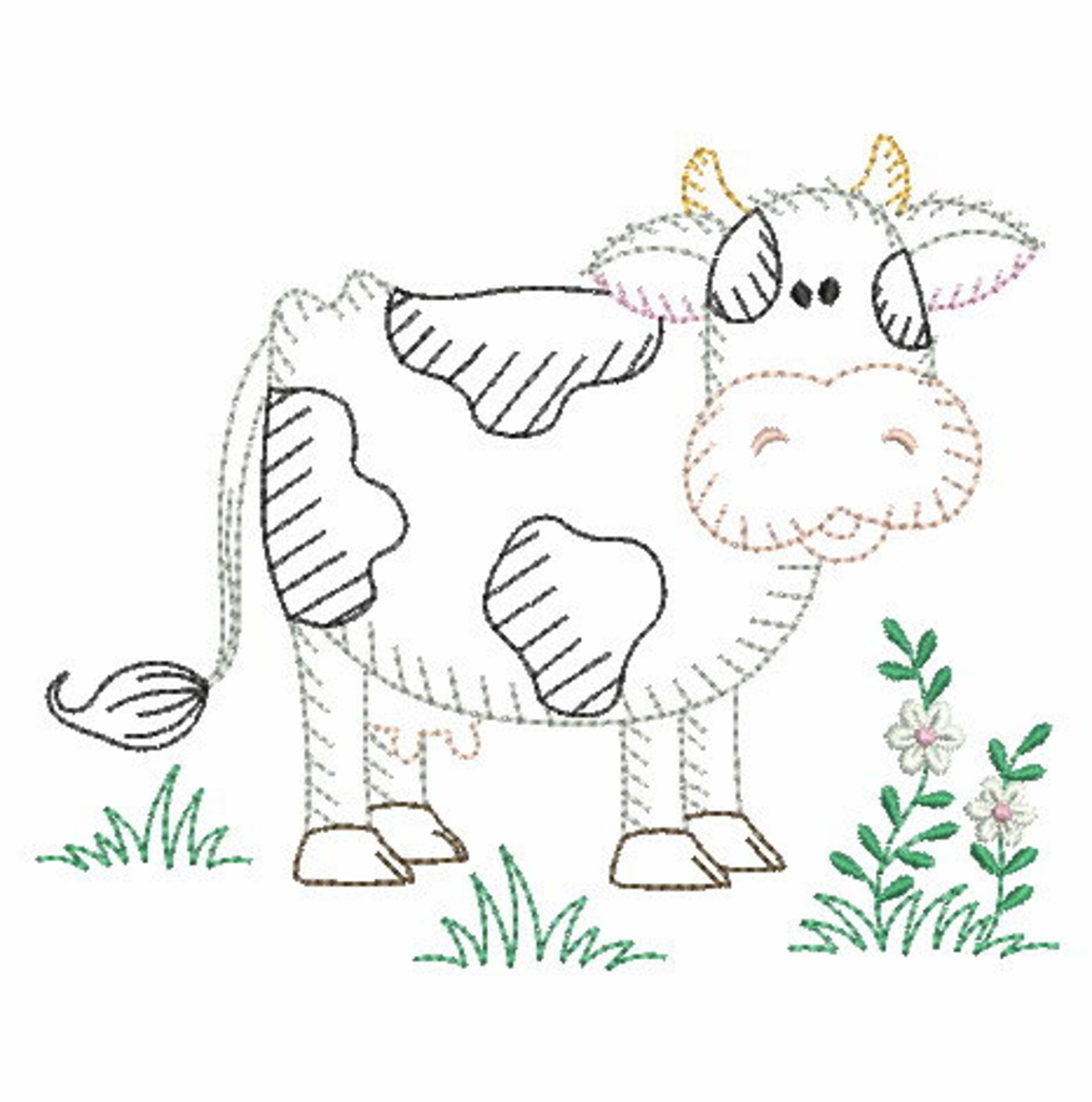 Vintage Farm Life Machine Embroidery Designs Instant Download - Etsy