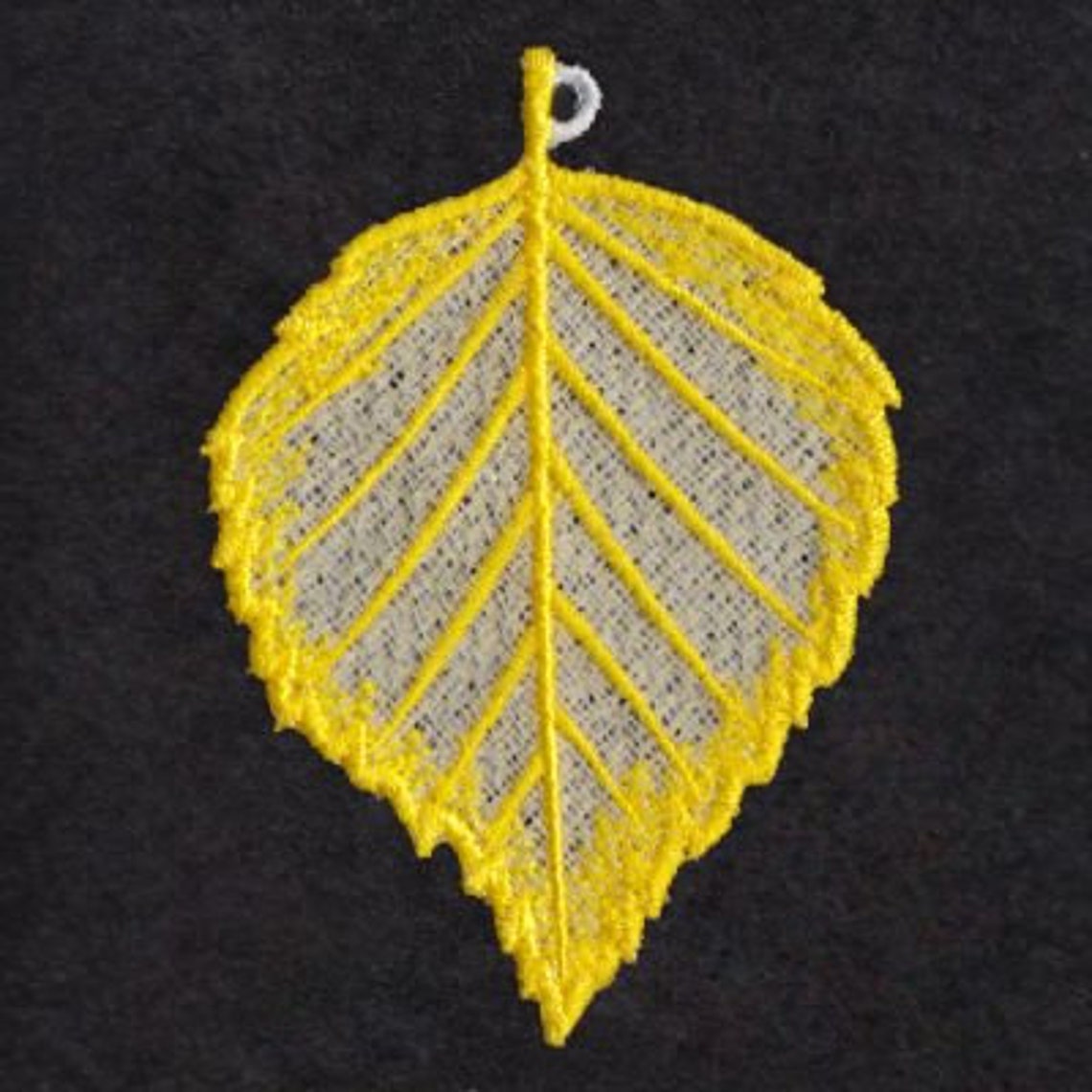 FSL Leaves Autumn Free Standing Lace Machine Embroidery - Etsy