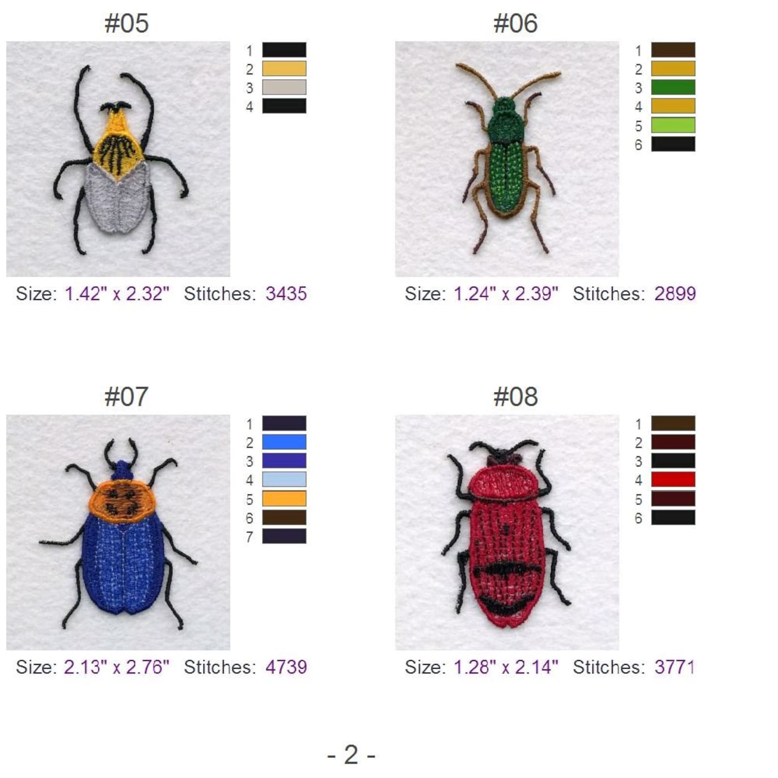 FSL Insects Free Standing Lace Bugs Machine Embroidery Designs - Etsy