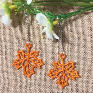 FSL Earrings Free Standing Lace Machine Embroidery Designs Instant ...