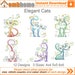 FSL Summer Fun Free Standing Lace Machine Embroidery Designs Instant ...