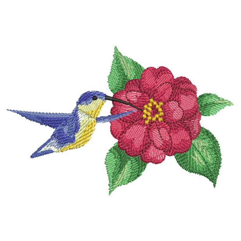 Watercolor Hummingbirds Machine Embroidery Designs Instant - Etsy