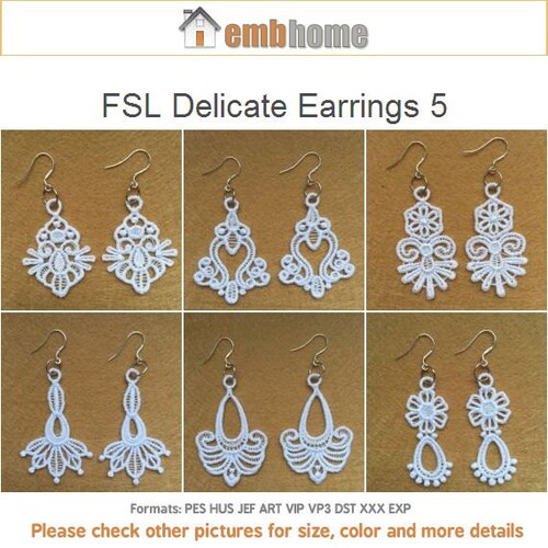 FSL Spring Garden Free Standing Lace Ornaments Machine - Etsy