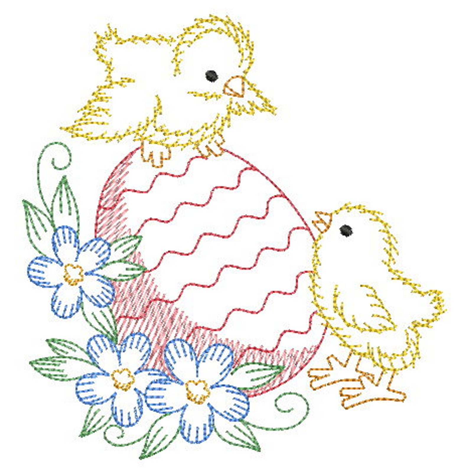 Vintage Easter Machine Embroidery Designs Instant Download 4x4 - Etsy