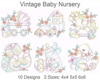 Baby Quilt Blocks Machine Embroidery Design Set - Etsy