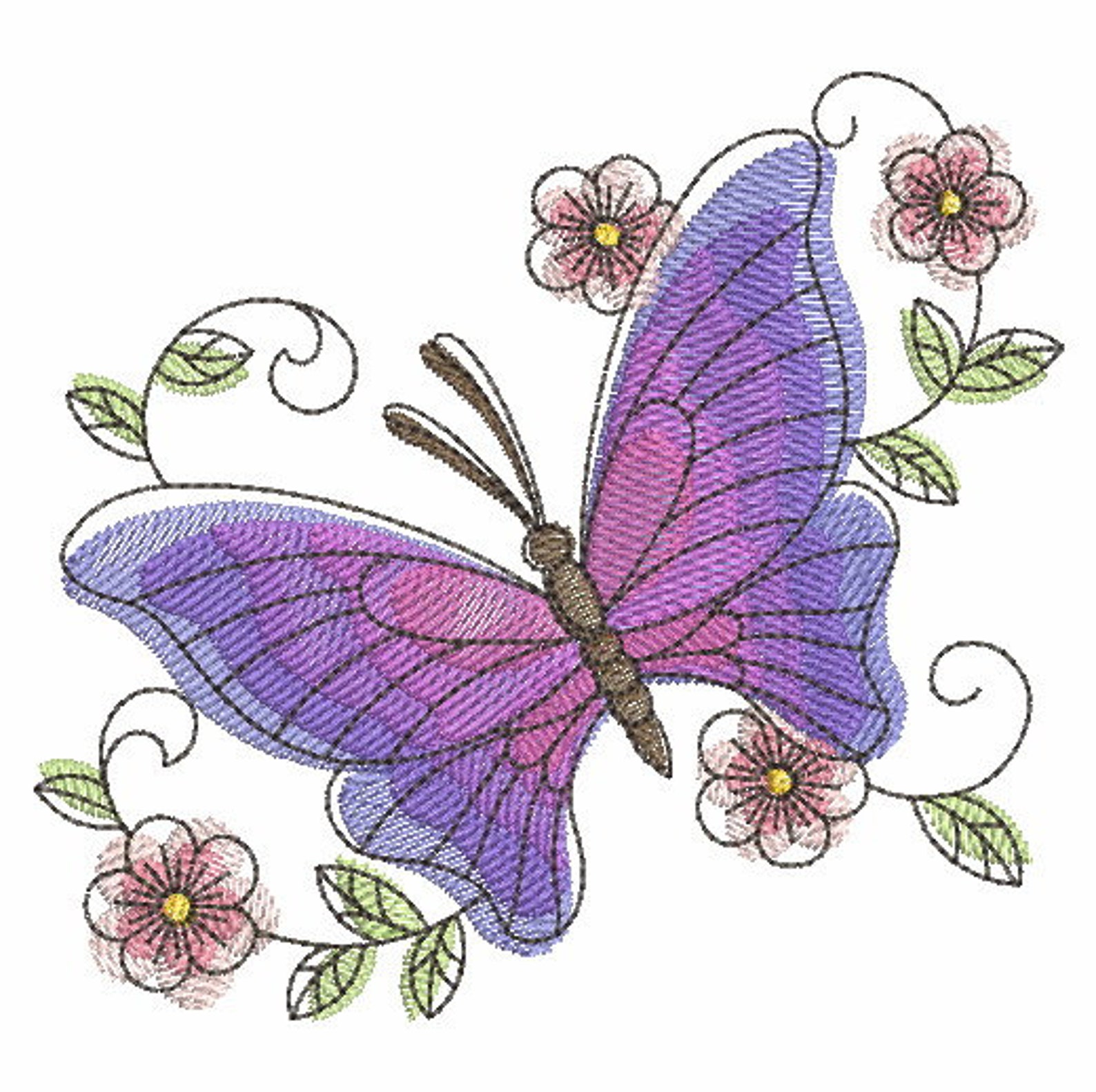 Spring Bugs Machine Embroidery Designs Instant Download 4x4 5x5 6x6 ...