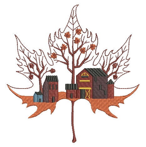 Naturally Autumn Machine Embroidery Designs Instant Download - Etsy