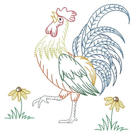 Vintage Farm Life Machine Embroidery Designs Instant Download - Etsy