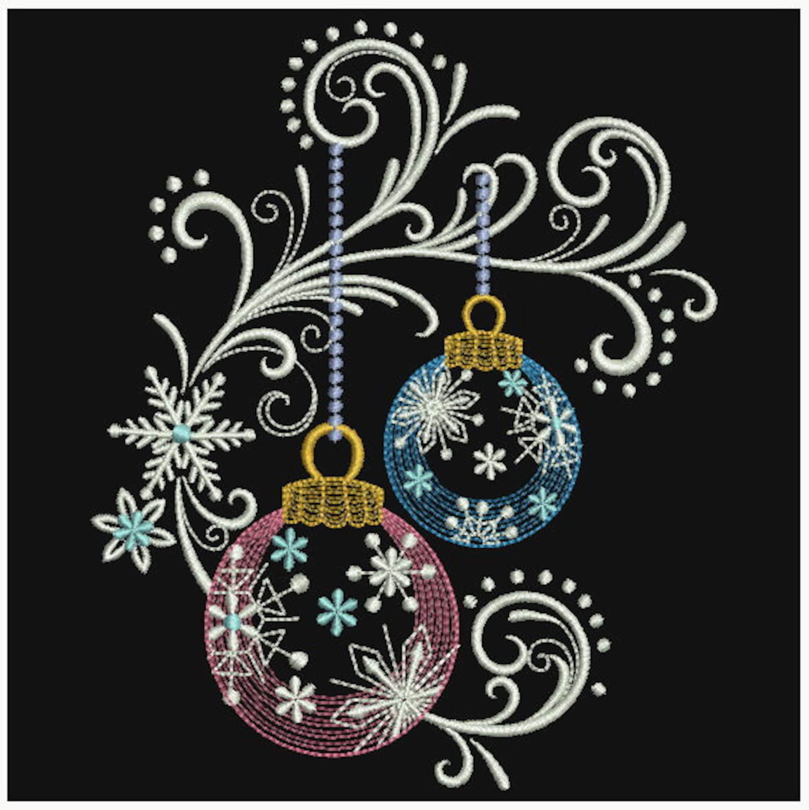 The Magic of Christmas Machine Embroidery Designs Instant - Etsy