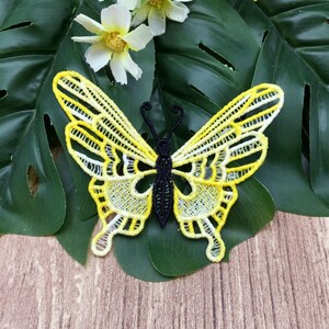 FSL Variegated Butterfly Free Standing Lace Ornament Machine Embroidery ...