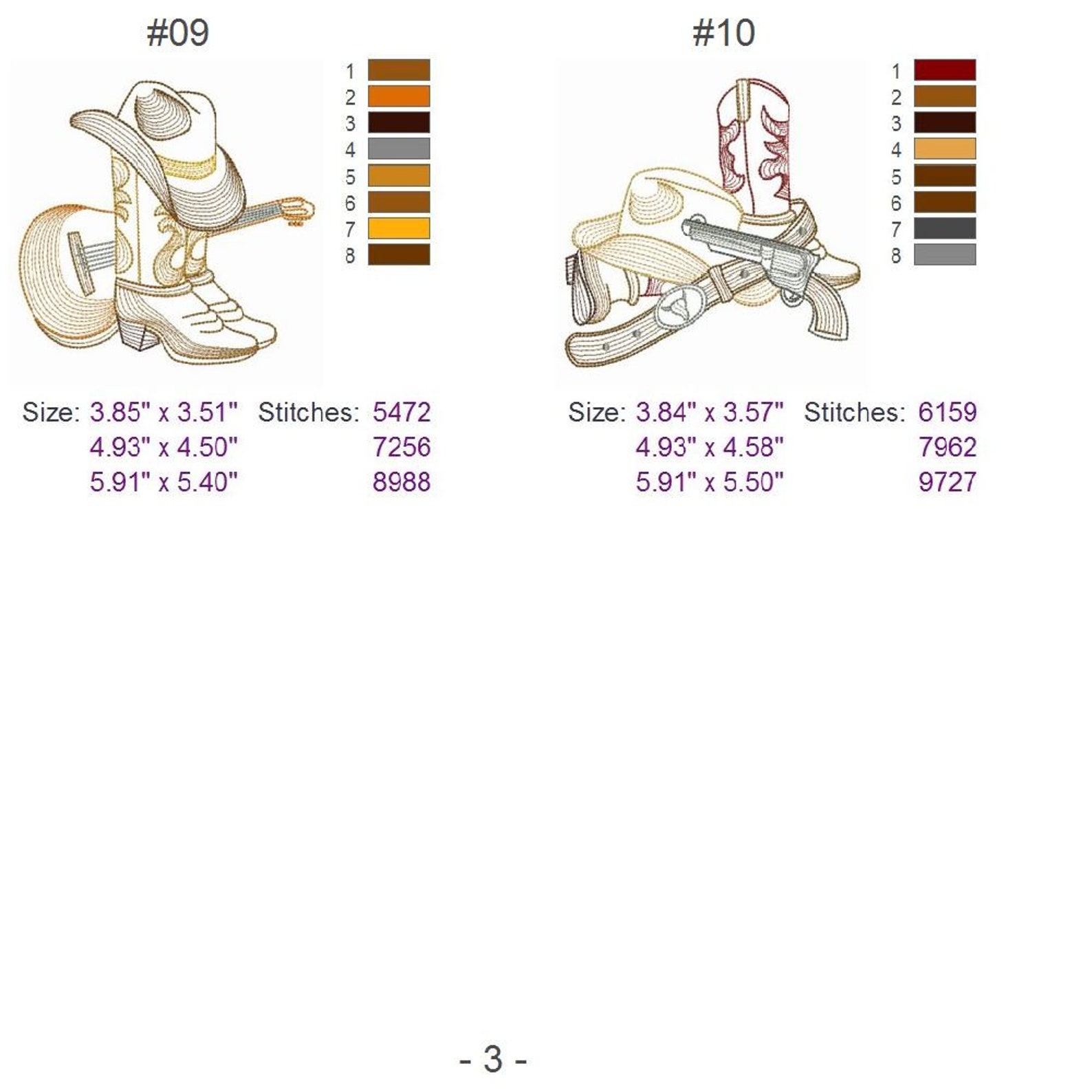 Old West Machine Embroidery Designs Pack Instant Download 4x4 5x5 6x6 ...