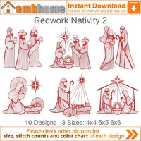 Redwork - Etsy