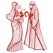 Redwork Nativity Machine Embroidery Designs Instant Download 4x4 5x5 ...