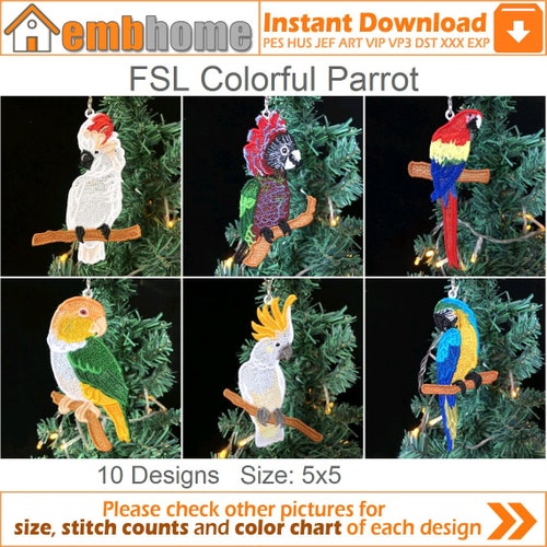 FSL Necklines Free Standing Lace Machine Embroidery Designs - Etsy