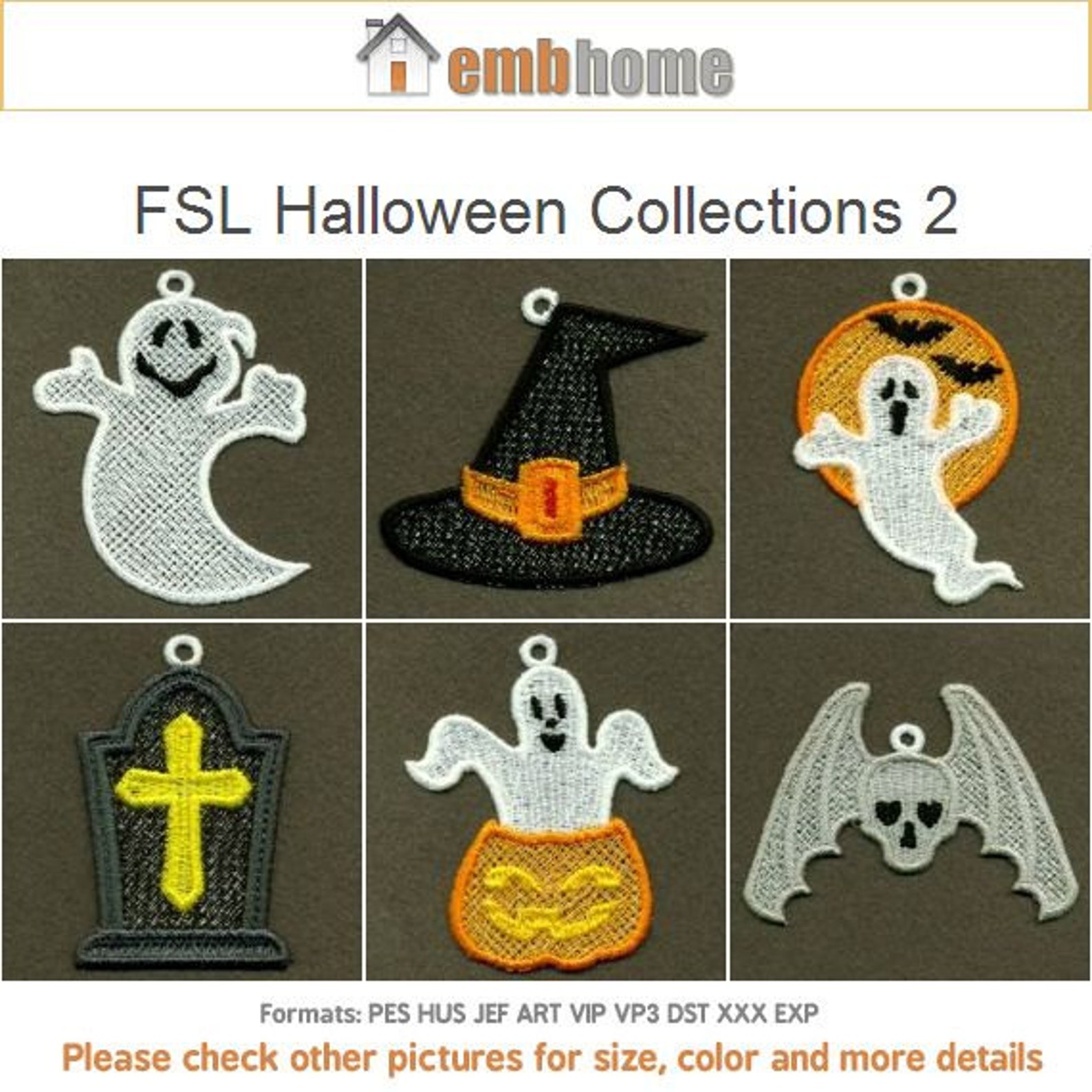FSL Halloween Collections Free Standing Lace Holiday Hanger | Etsy