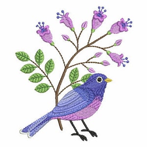 Spring Birds Machine Embroidery Designs Pack Instant Download 4x4 5x5 ...