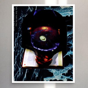 Black Boy Praying, CYBERCORE WALL ART, Black Man in Therapy ...