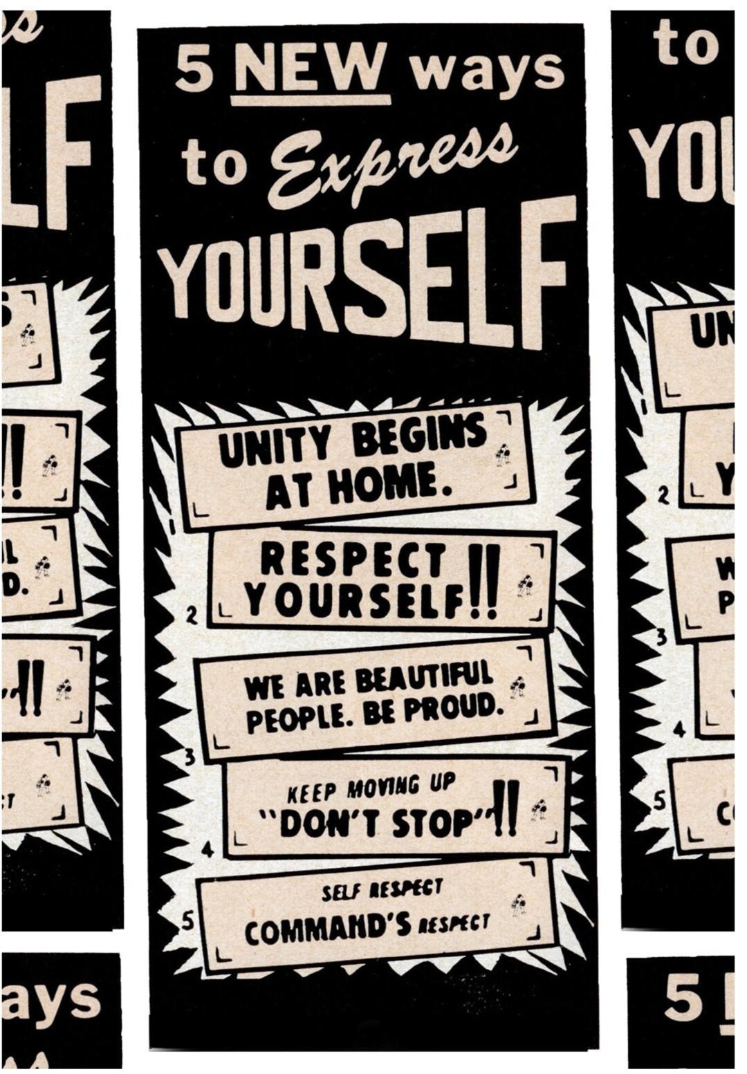 Express Yourself Poster, BLACK HISTORY GRAPHIC, Printable Download ...