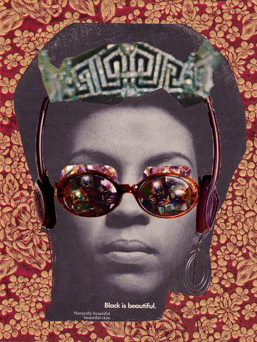 Modern Afrocentric Aestheticsurreal Vintage Glamour, African American ...