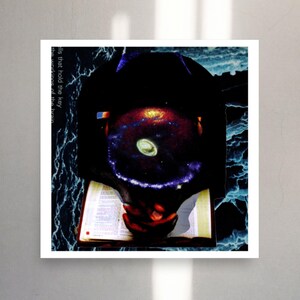 Black Boy Praying, CYBERCORE WALL ART, Black Man in Therapy ...