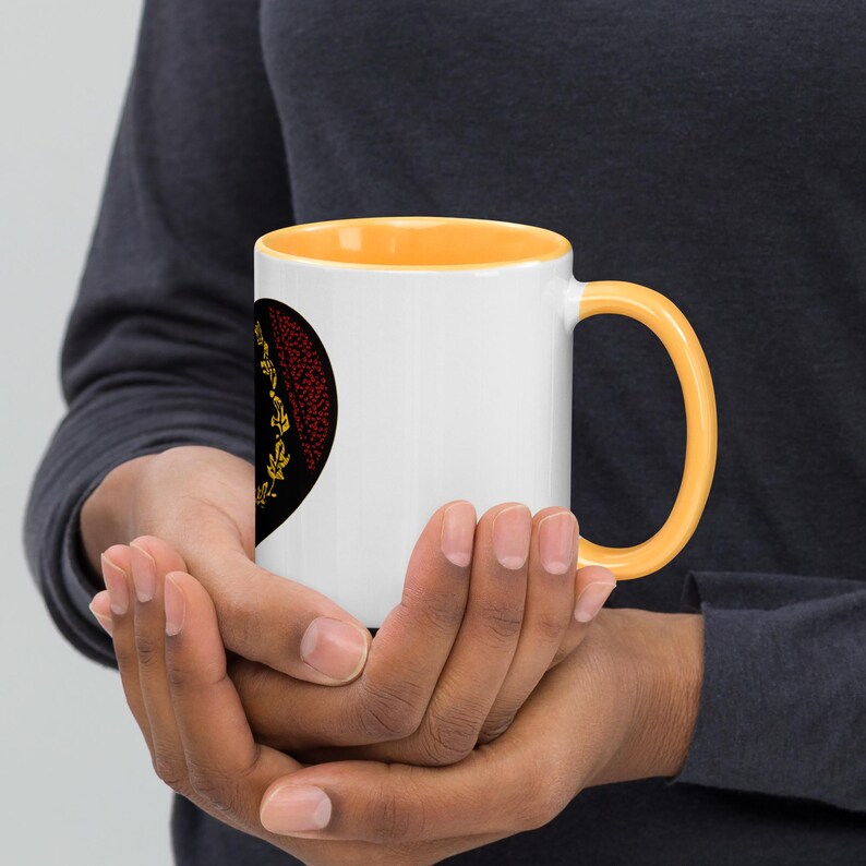 Soulaan Heart Mug, African American Heritage, Soulaan Flag Mug, Black ...